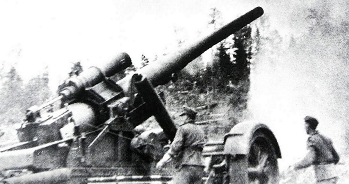 170mm K18 cannon of German artillery in World War II - iMedia