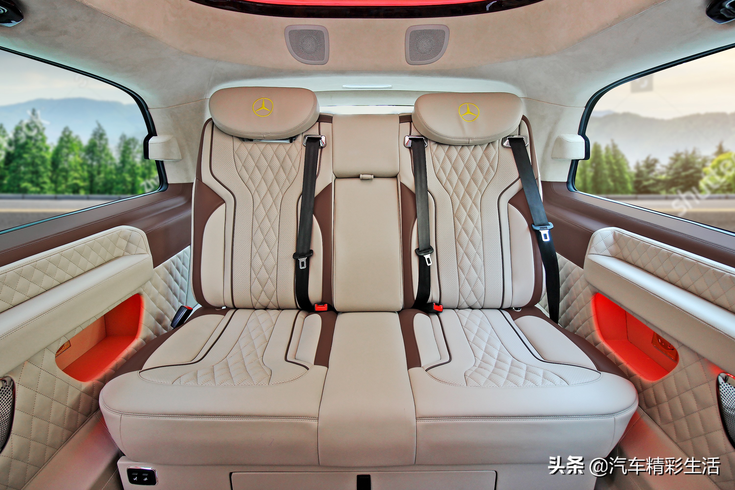 Mercedes-Benz Vito's new interior modification, seven-seater heightened ...