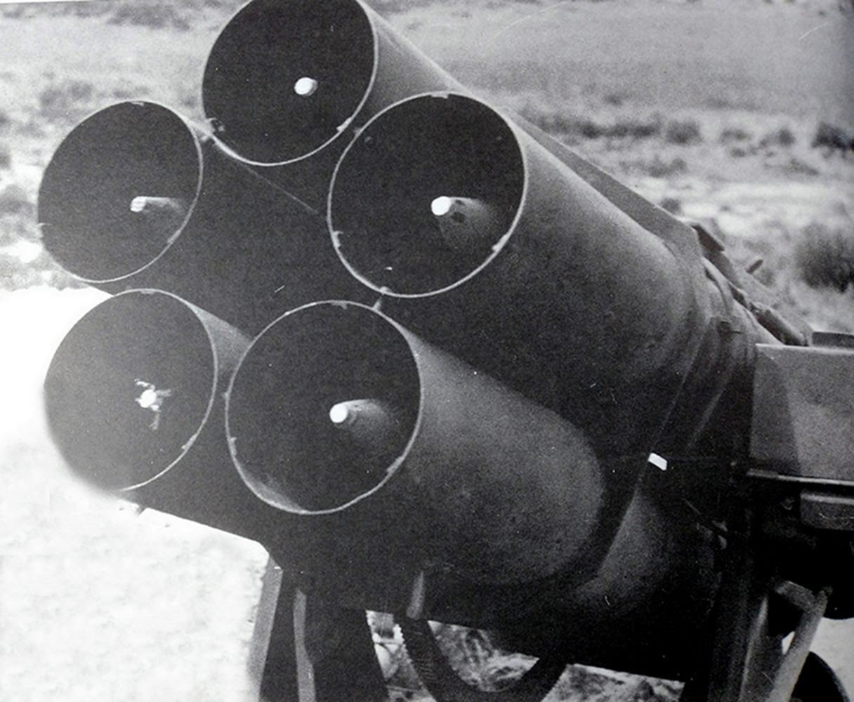 The Type 42 210mm Multiple Rocket Launcher of German Artillery in World ...