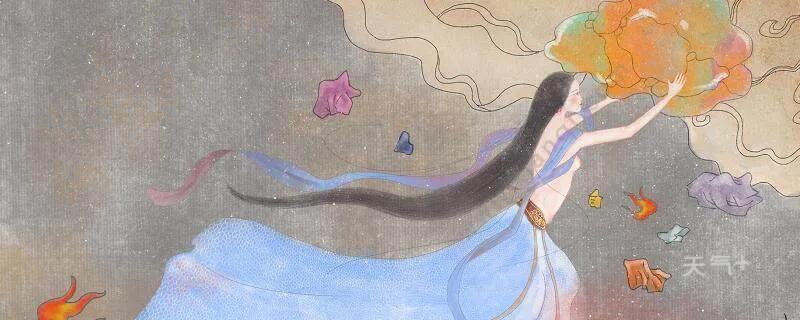 Nuwa patching up the sky is one of the ancient Chinese myths and ...