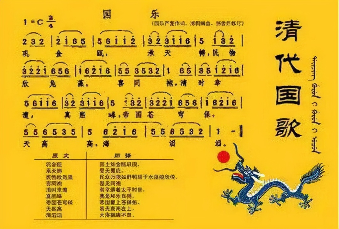 What are the national anthems in Chinese history?Tell everyone about ...