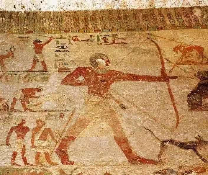 What was the triangle bow that was the favorite of the ancient Egyptian ...