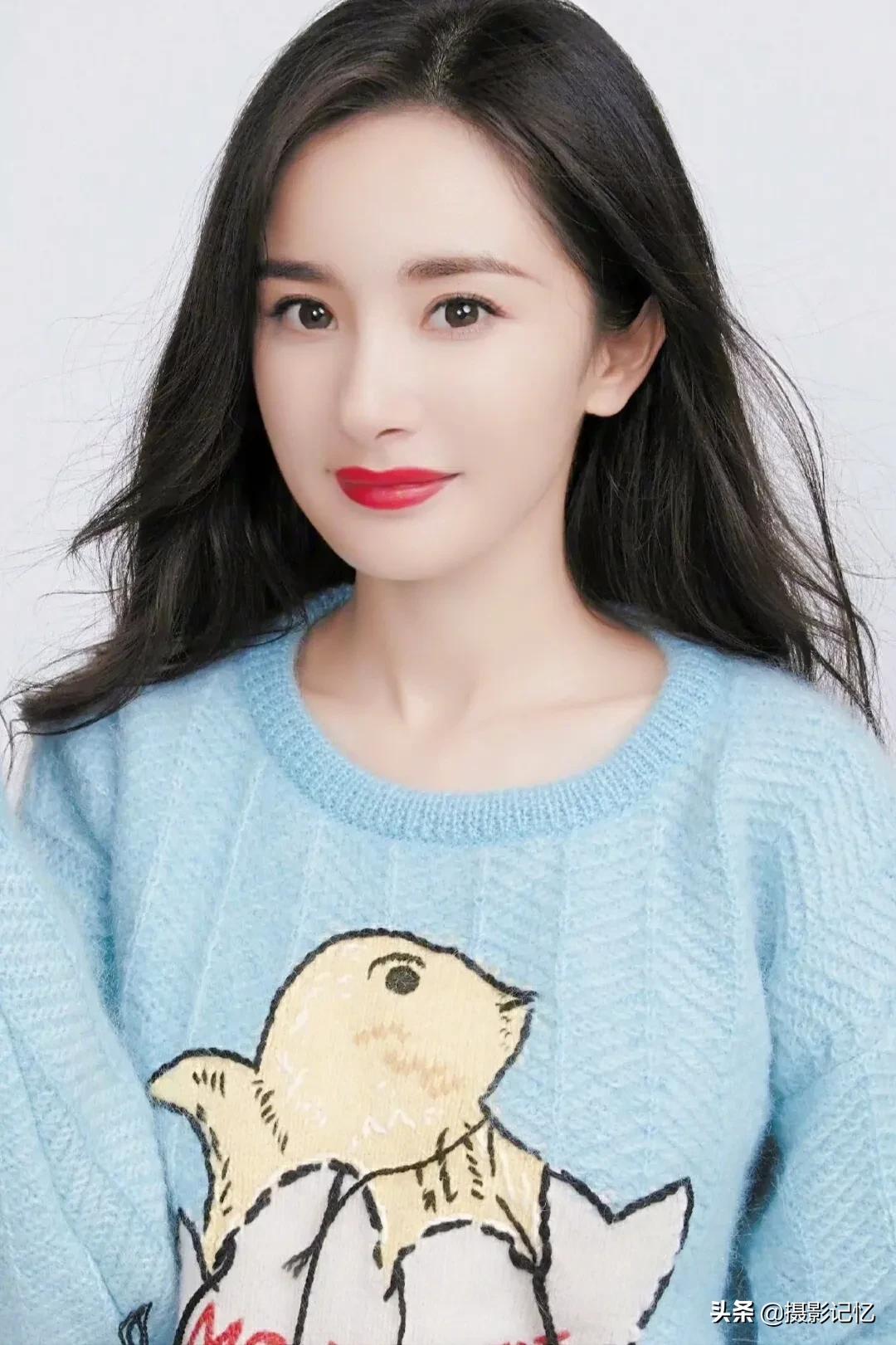 Yang Mi: Hot red lips, hot temptation - iMedia