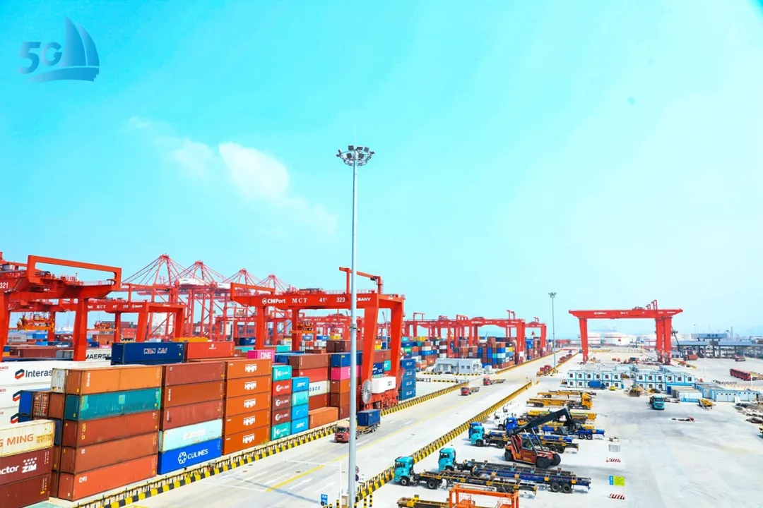 5G sets sail, Mawan Port builds a 5G+ smart port with high standards ...