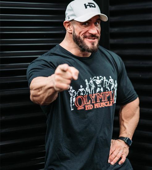 With a body weight of 128 kilograms, full muscle mass and perfect ...