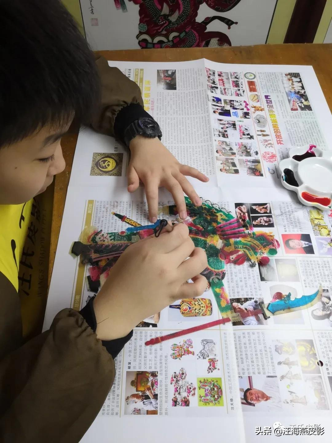 Promote national culture, DIY shadow puppets - iMedia
