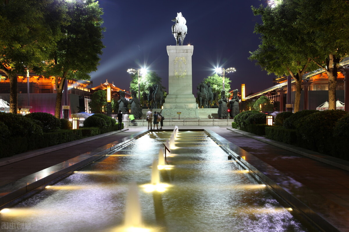 The most beautiful pedestrian street Xi'an Datang Everbright City - iMedia