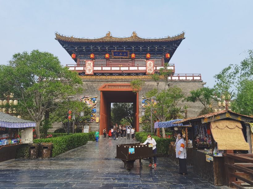 Kaifeng Qingming Shanghe Garden, history and culture should have a good ...