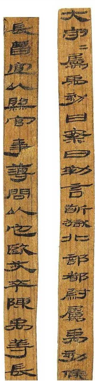 Really proficient in pen, Juyan 30,000 pieces of Chinese bamboo slips ...