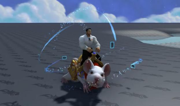 The white mouse mount official announced that the new mounts of "World ...