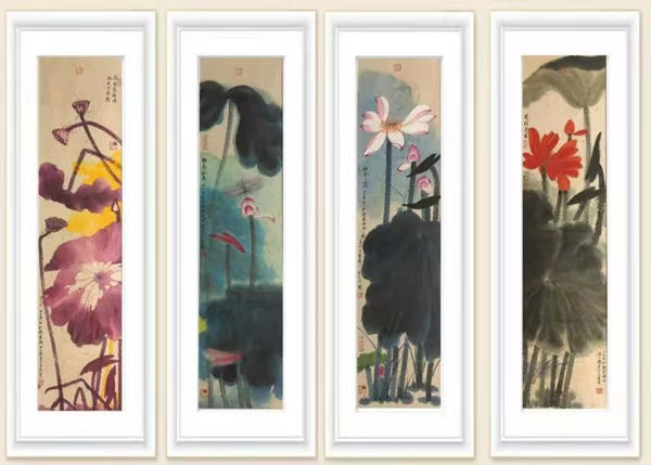 Painter Wang Ruifeng-Appreciation of the works of the guest professor ...