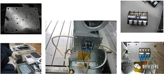 The whole process of fan coil assembly, the wiring diagram of coil and ...