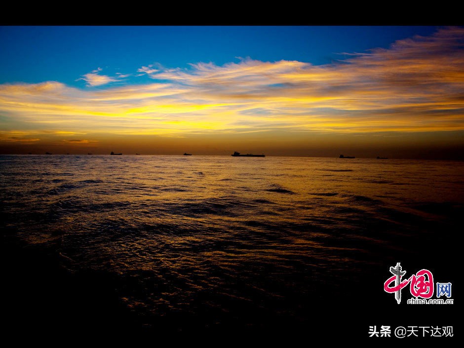 The strait connecting the Red Sea and the Gulf of Aden, between Yemen ...