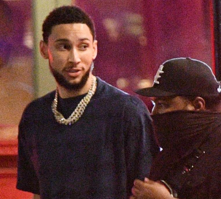 On the 8th day after being eliminated, Ben Simmons appeared in London ...