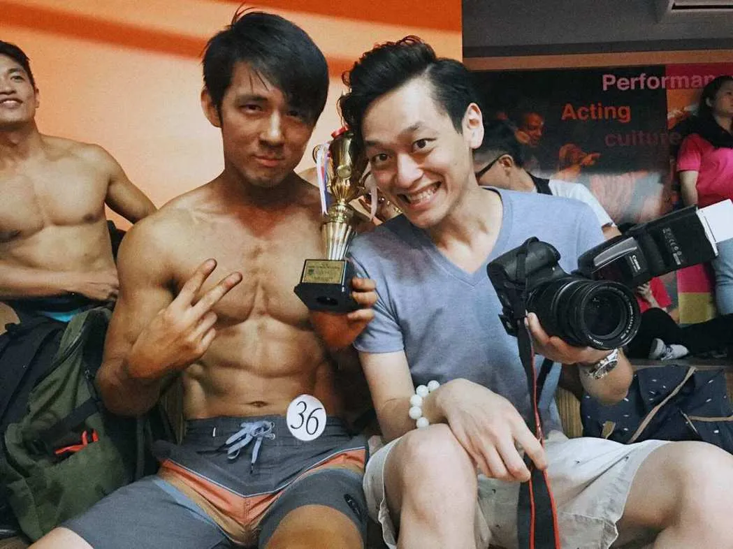 39-year-old Zhang Jie participated in a bodybuilding competition and ...