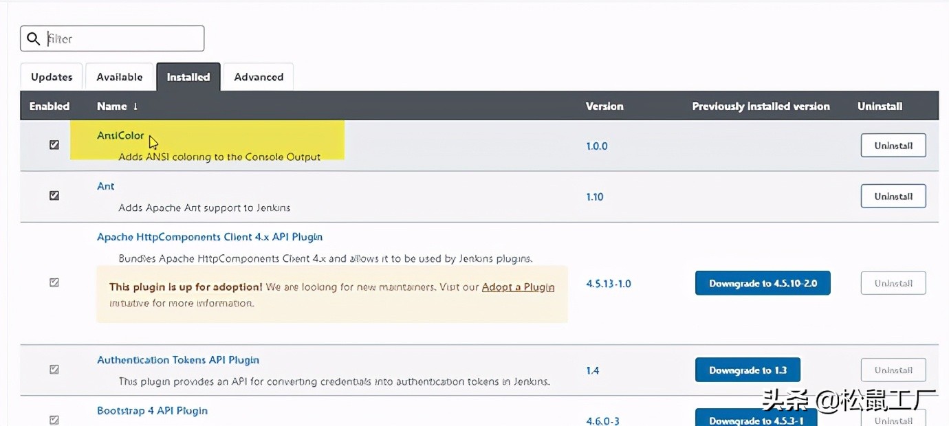 Strange characters in Jenkins console output - iMedia
