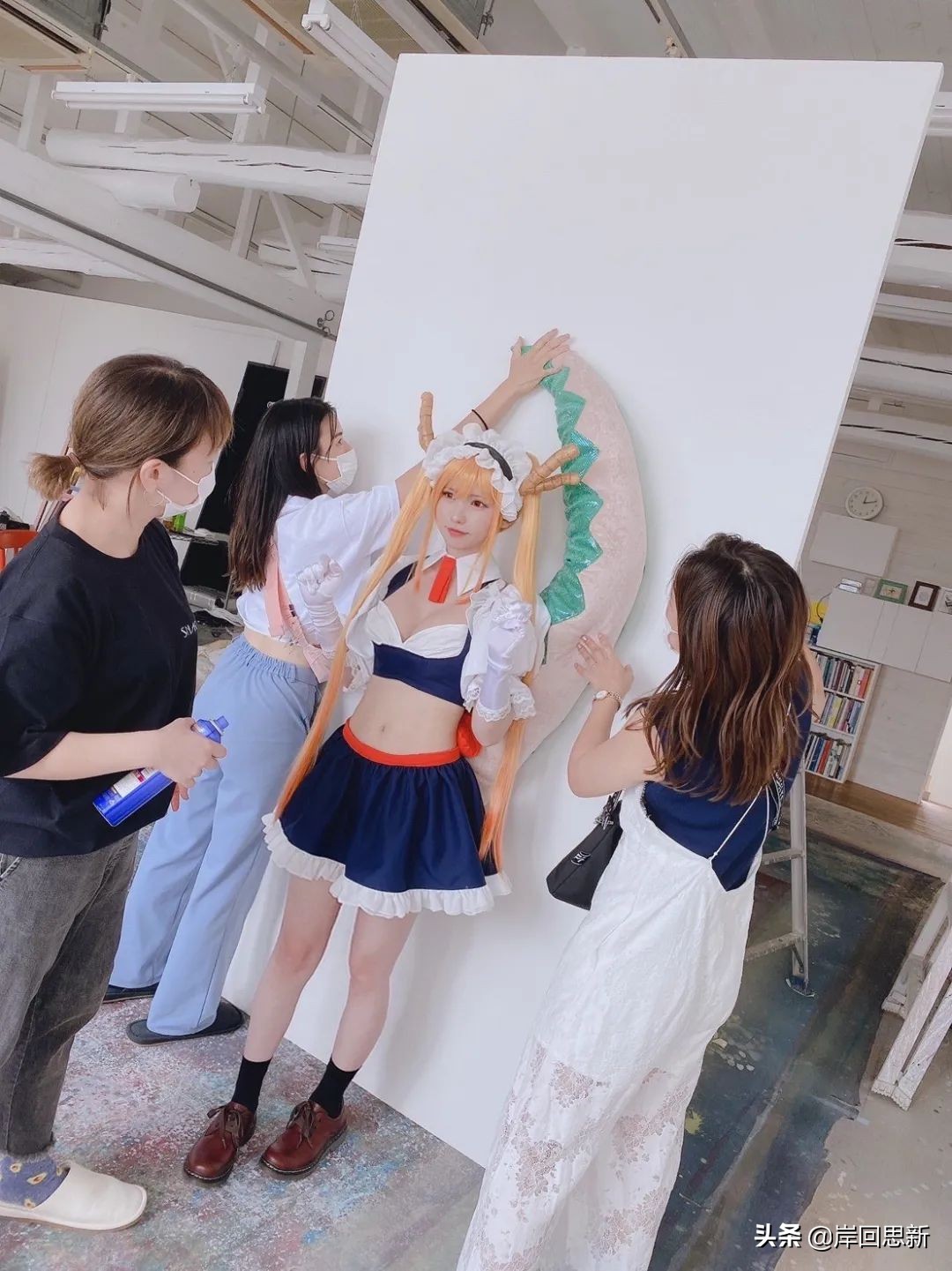 "Maid Xiaolin's Dragon Maid" Cosplay was sprayed unfaithful to the ...
