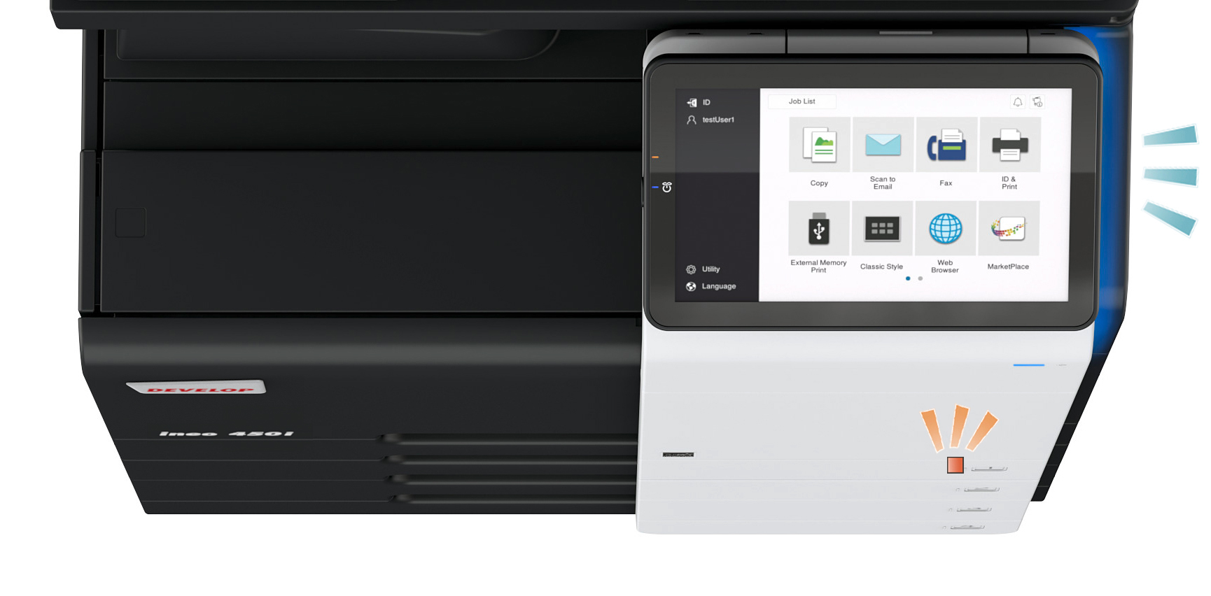 DEVELOP Ineo 450i won the "2021 Outstanding Quality Product Award" - iMedia