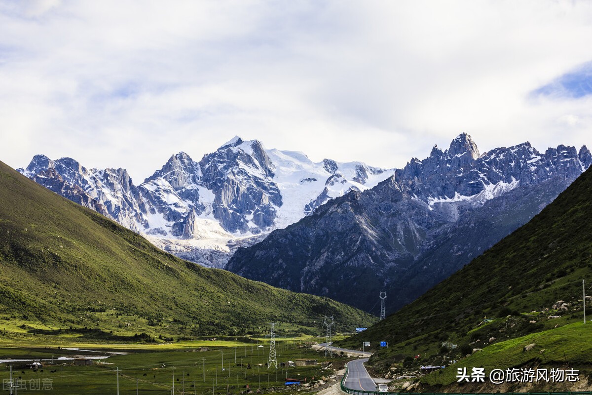 The five highest mountains in Sichuan, the highest peak Gongga Mountain ...
