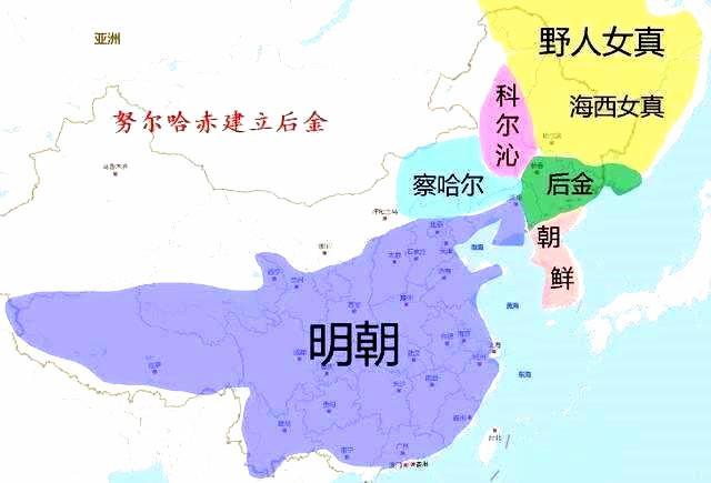 Distribution of Jurchen Tribes in the Early Qing Dynasty - iMedia