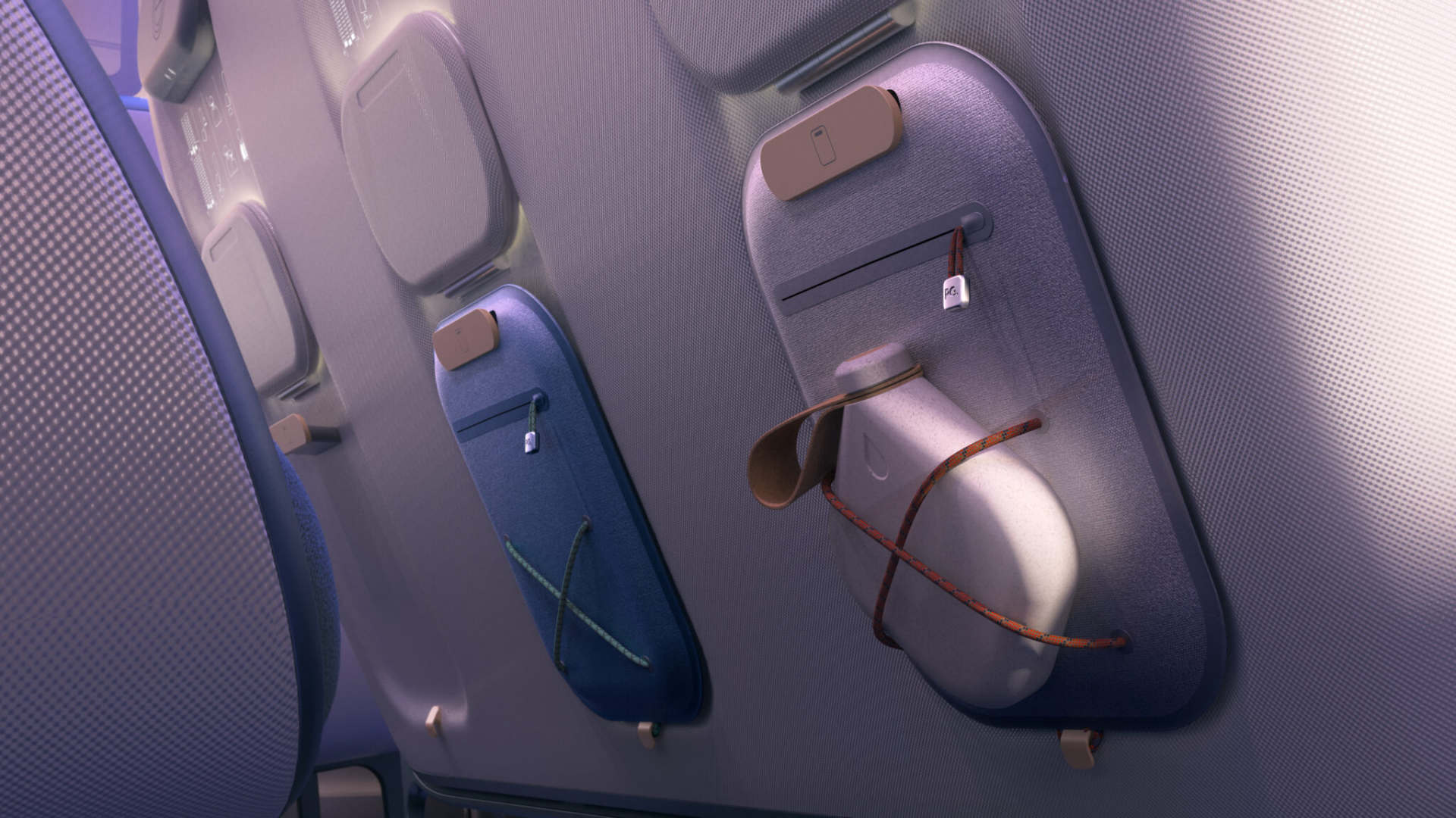 Visible hygiene, cabin seats that can change color - iMedia