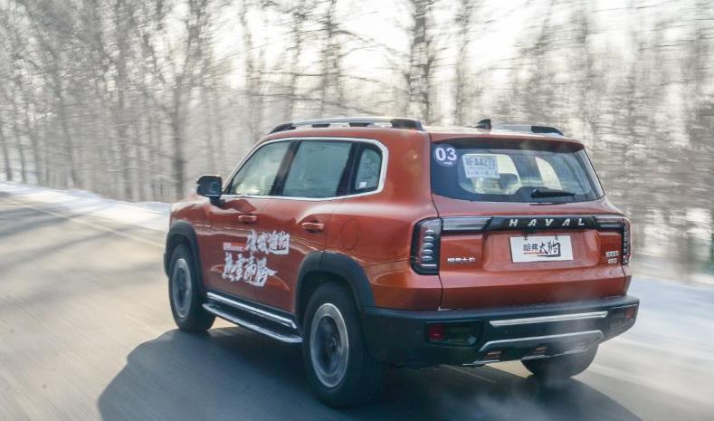 Test drive 2.0T Haval Big Dog, provide snow mode, can cross-country and ...