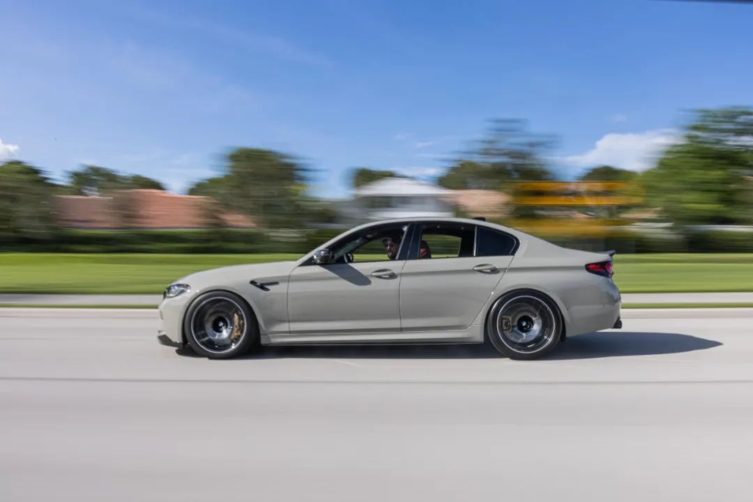 The low-key "mythical beast", this BMW M5 is so handsomely modified ...