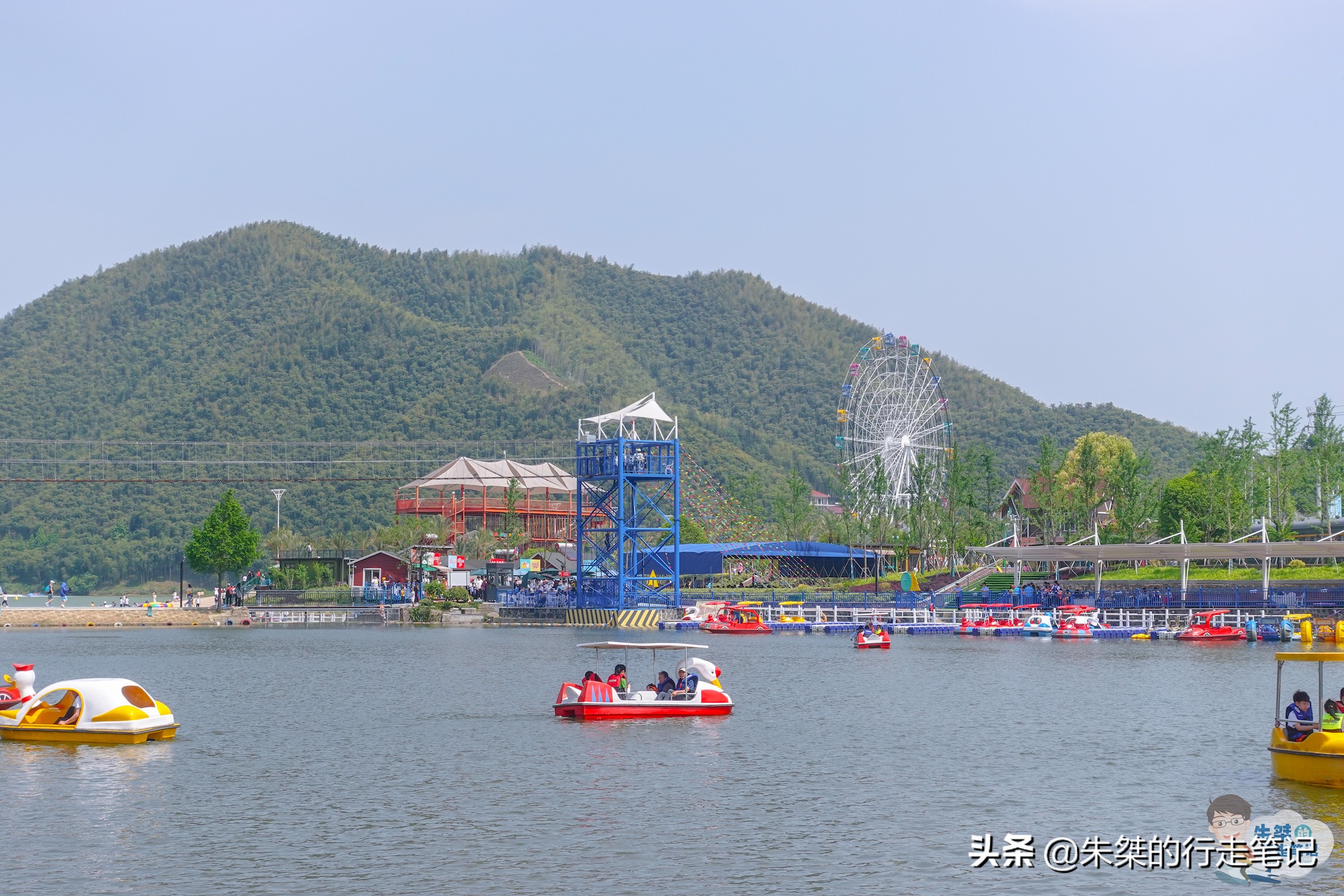 The most special tourist resort in Anji, with sunny beaches without sea ...