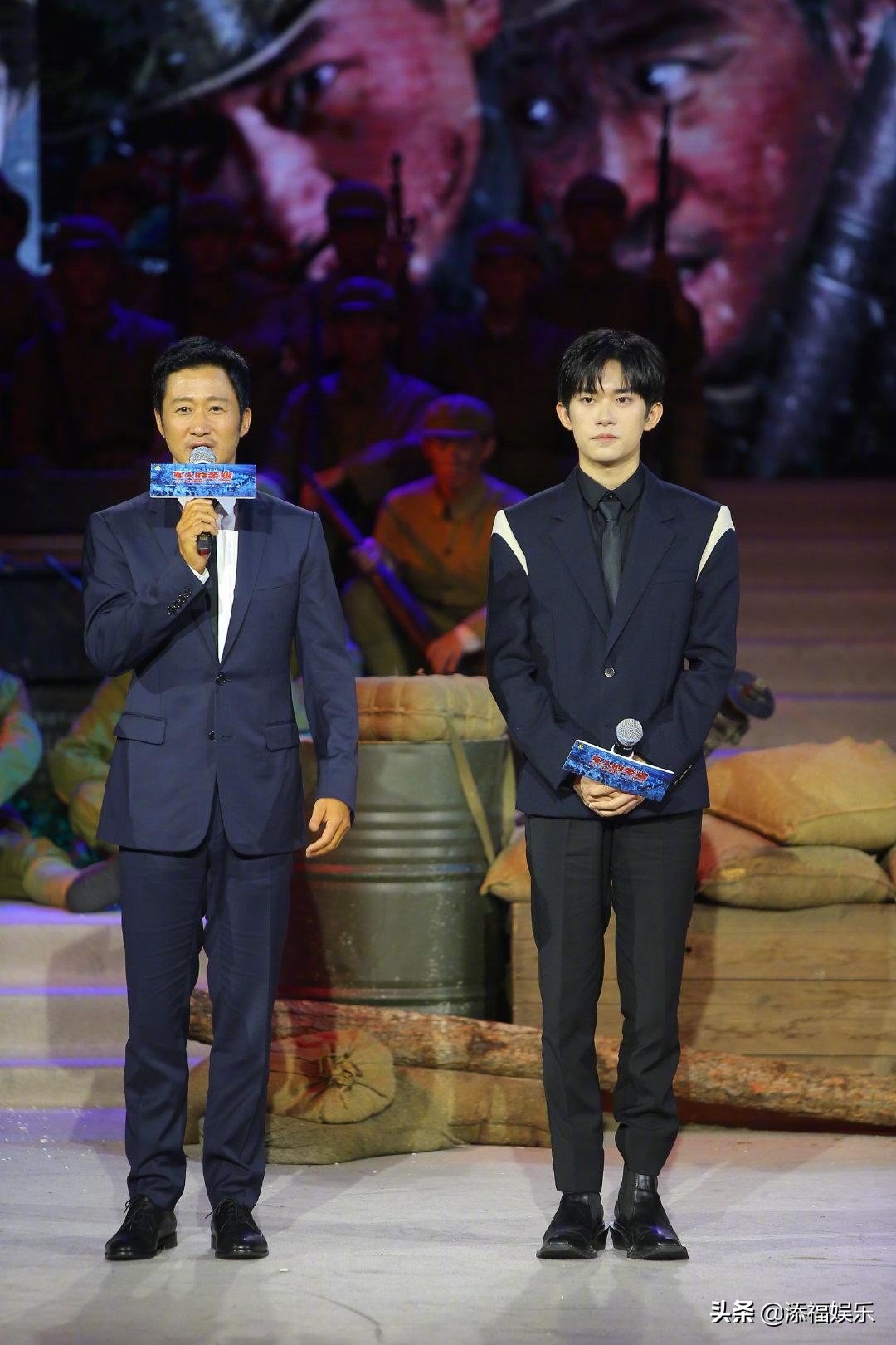 Wu Jing praised Qian Xi for being a natural movie material. He also ...