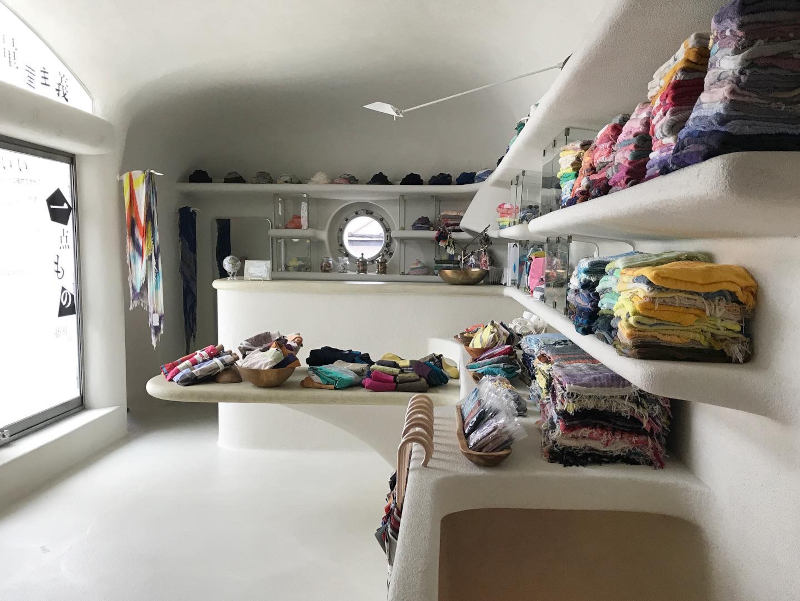 Comfortable and light shawl and clothing "Banshu Weaving", the ...