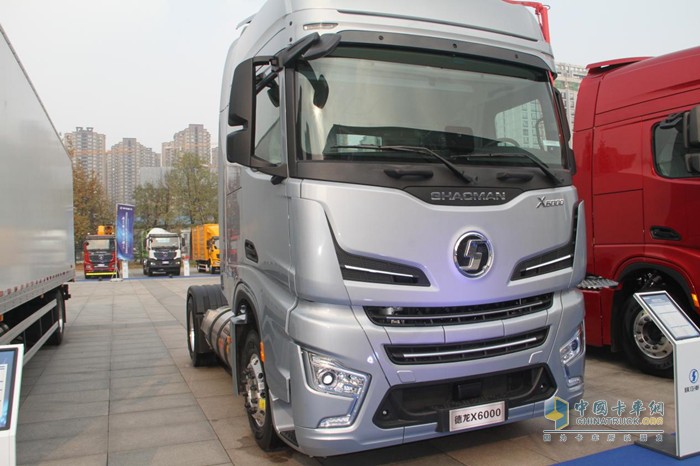 National Six Times Express Delivery Delong X6000 LNG tractor is ...