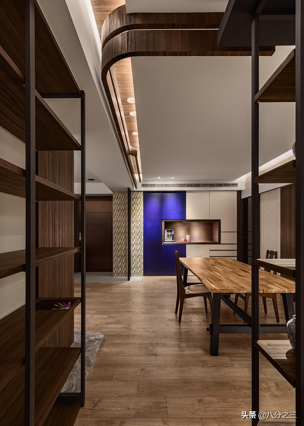 Build a book house for the family, 38 square meters wooden style simple ...