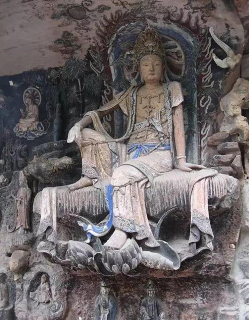 The ancient couplet of the ancient temples in Sichuan can find the ...