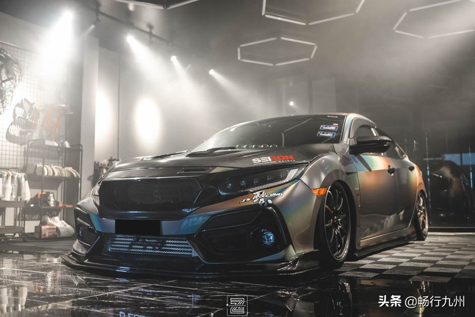 Honda Civic FC modified the most handsome in actual combat and changed ...