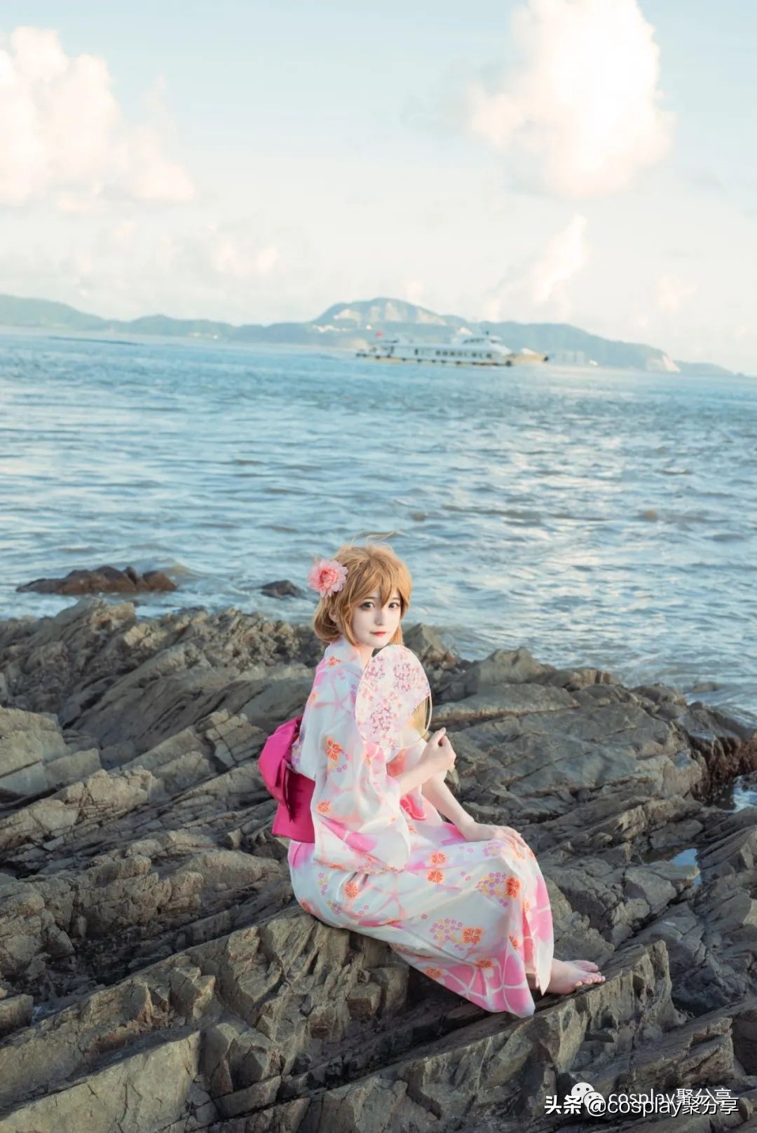 Detective Conan Haibara Ai kimono cosplay - iMedia