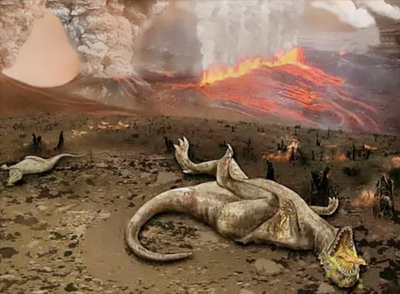 On the earth 230 million years ago, it rained for 2 million years ...