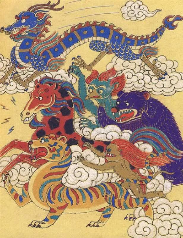 Chinese Gods of Four Seasons - iMedia