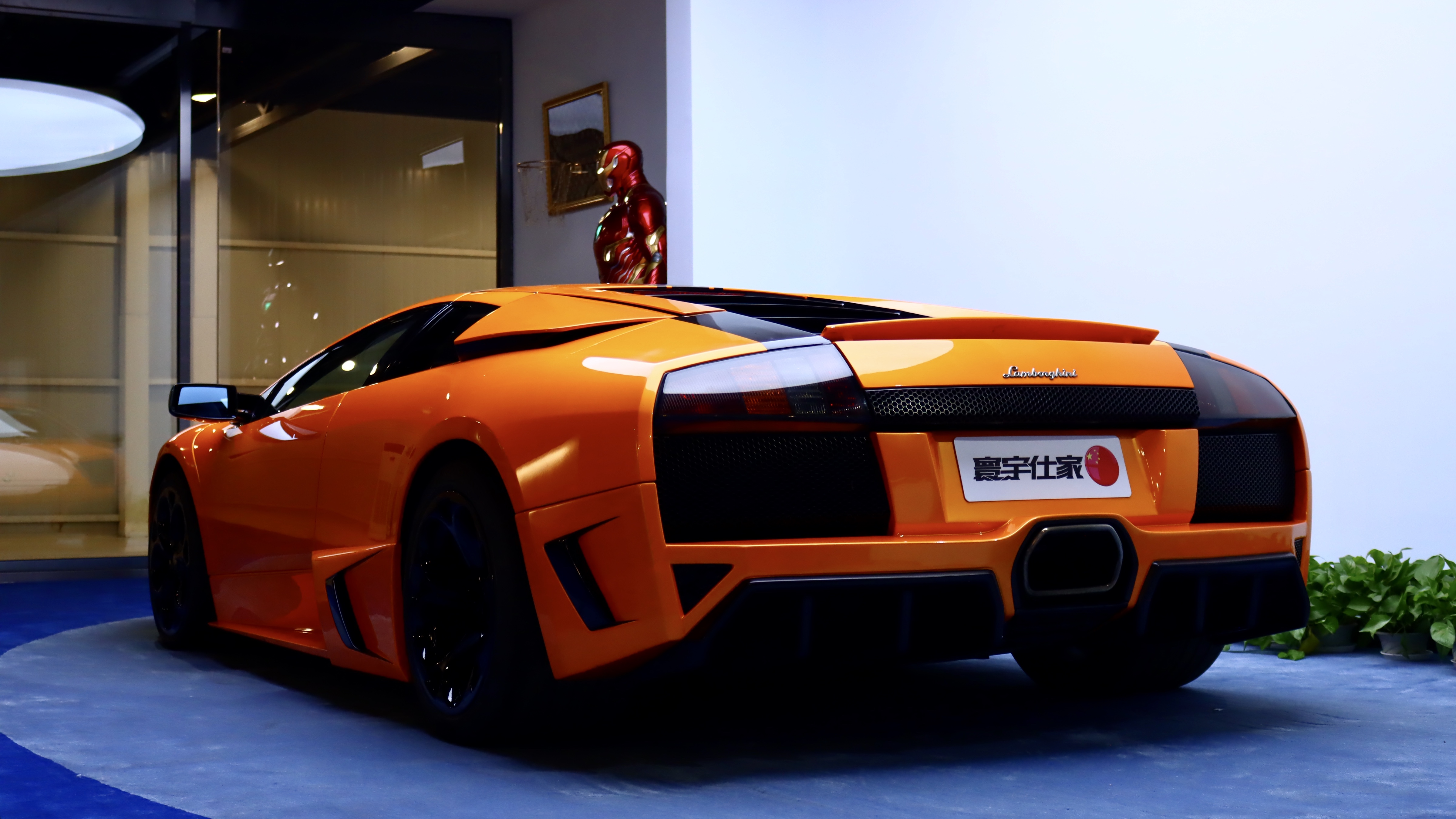This is the real Batman Lamborghini Murcielago LP640 in the supercar ...