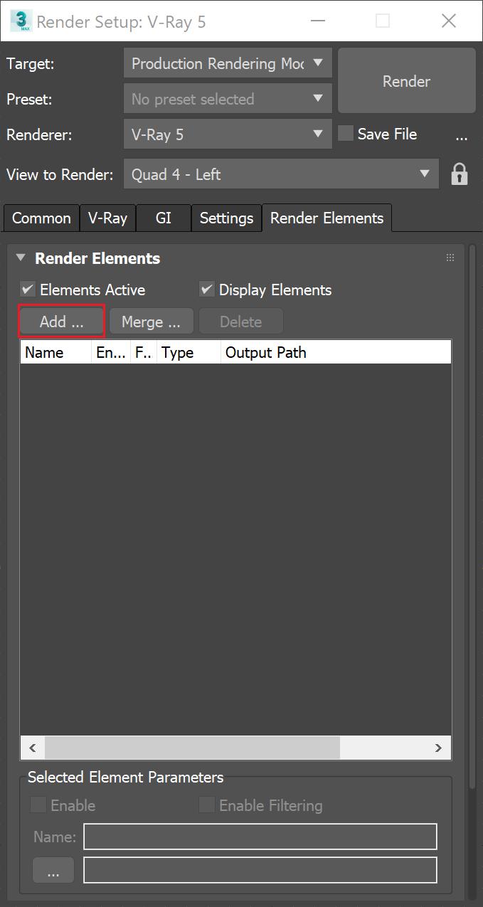 V-Ray refraction filter rendering element-VRayRefractionFilter - iMedia