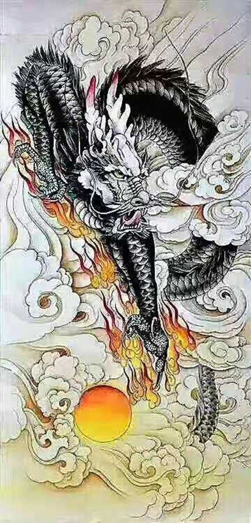 Famous calligraphy master Zhao Lan, the first person to paint dragons ...