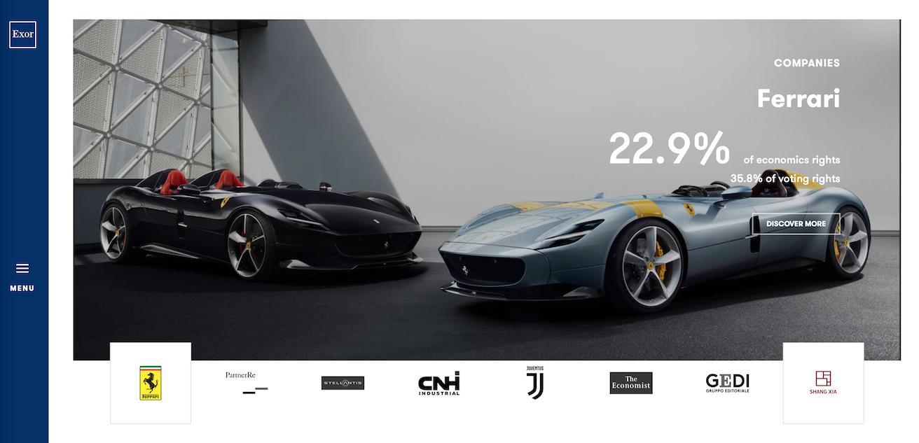 Biography: Armani has received investment intentions from Ferrari's ...