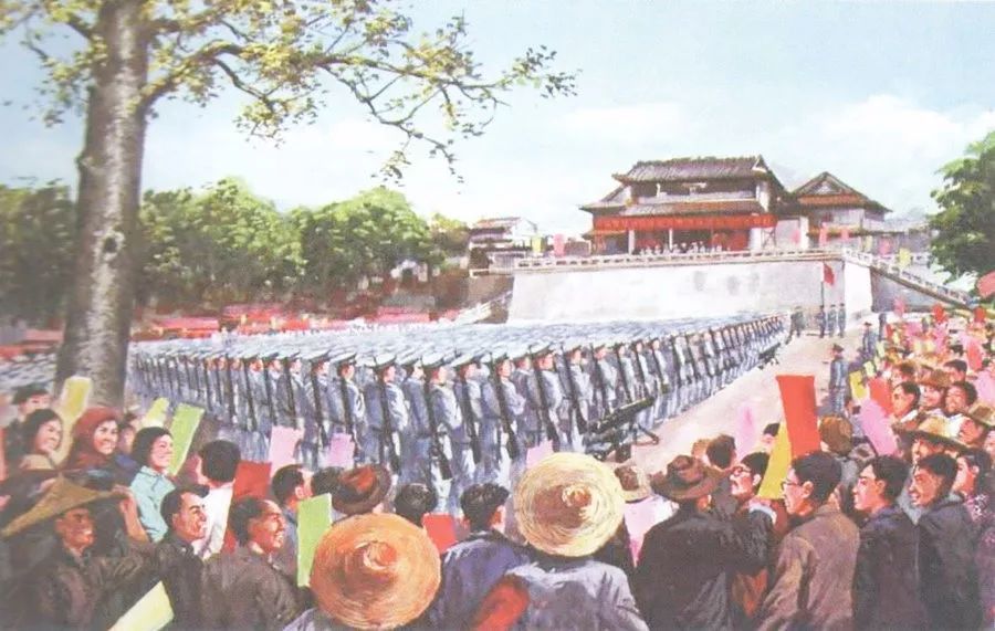 In the early days of the Northern Expedition, the Cantonese and the Gui ...