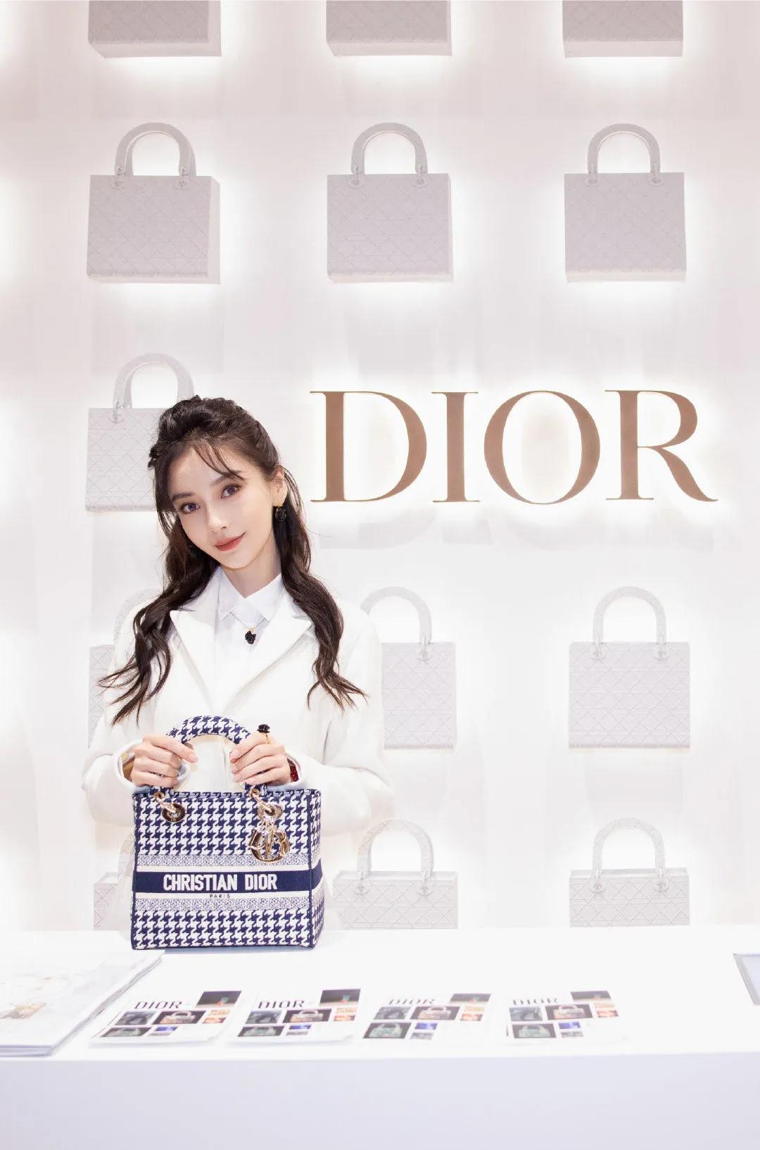 Dior Art Exhibition: Yang Ying has strange makeup and hair, Wang Likun ...