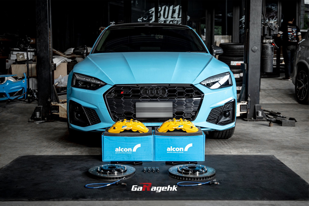 Beauty, charm, attraction!Audi A5 modified Alcon RC6 brake kit - iMedia