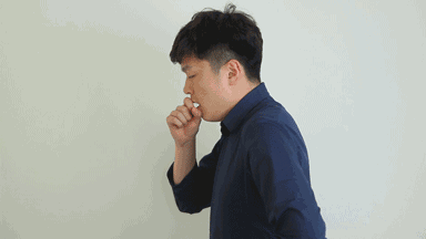 Men who have a hoarse voice and uncomfortable throat, smoking and ...