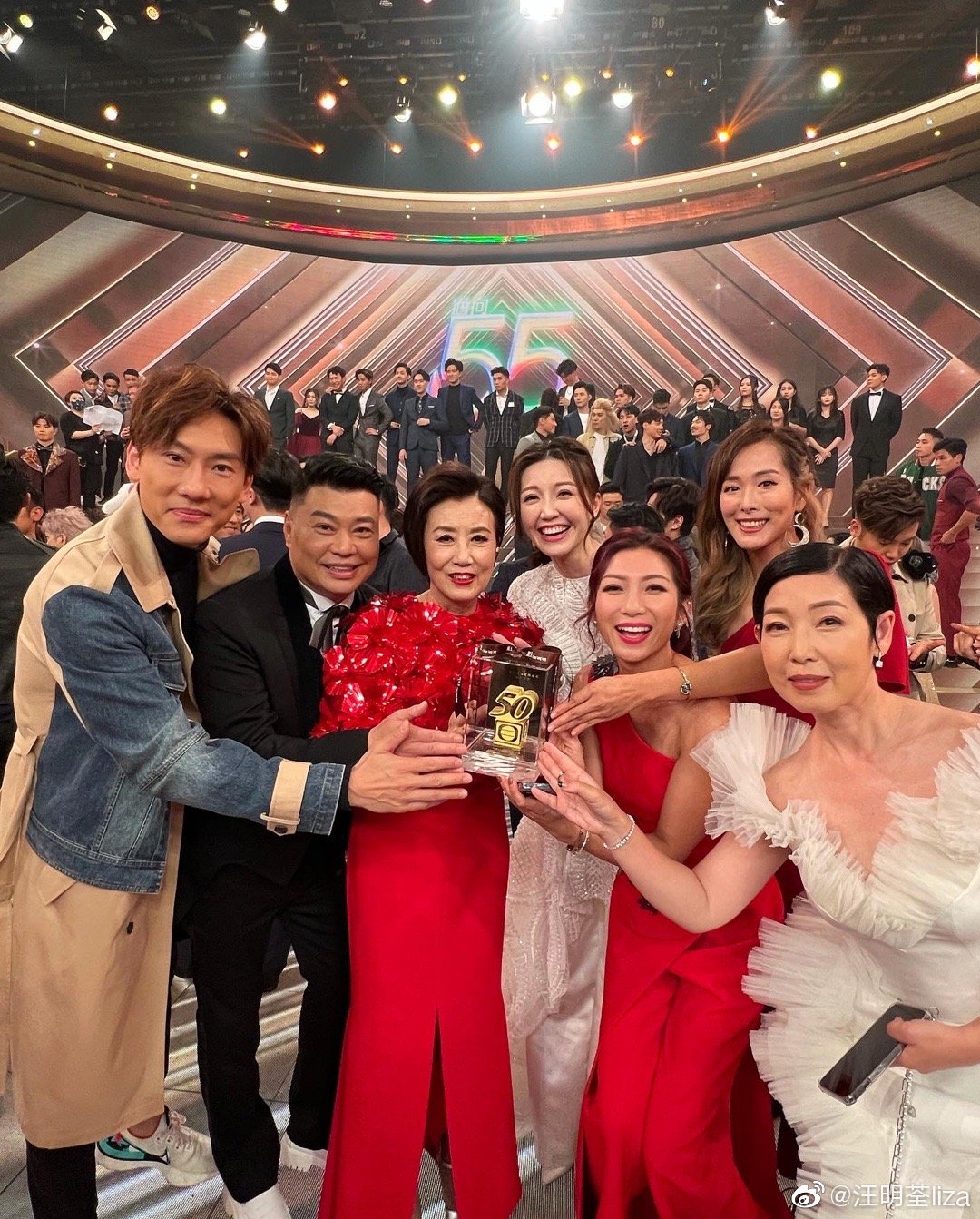 Thousands of stars on TVB celebrated the celebration, all of them ...