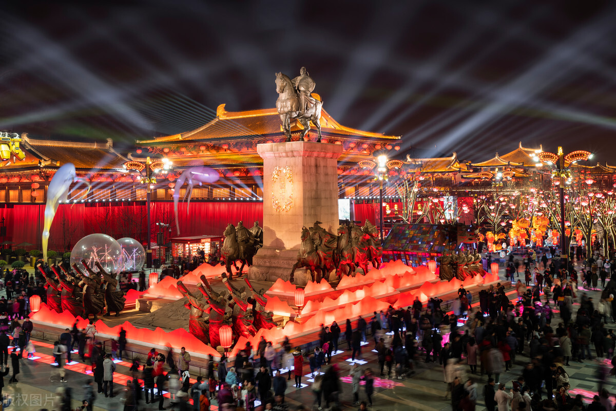 The most beautiful pedestrian street Xi'an Datang Everbright City - iMedia