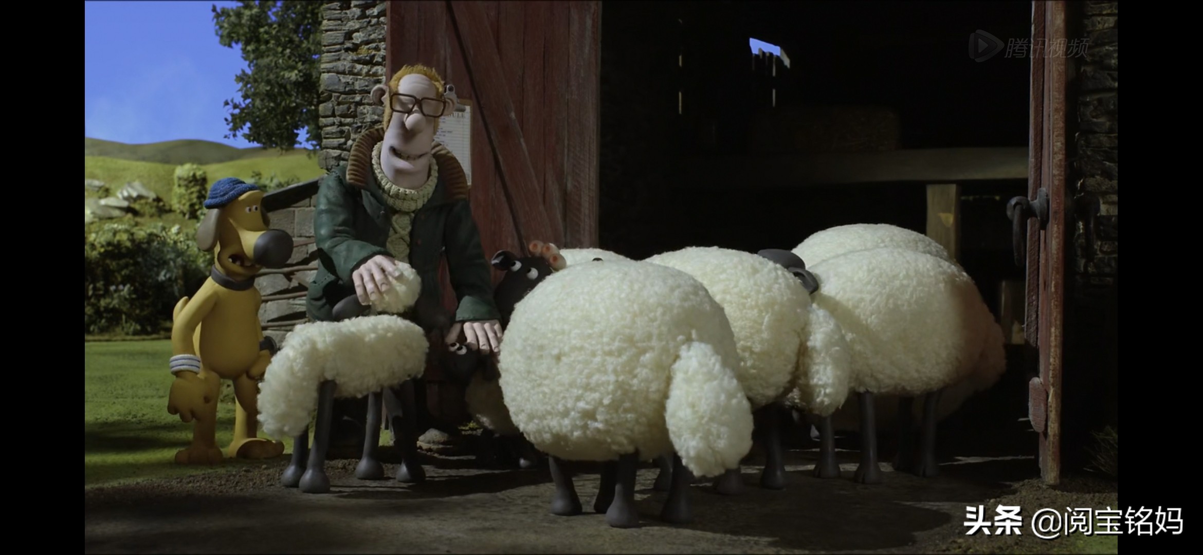After I brushed "Shaun the Little Sheep", I realized that this is a ...