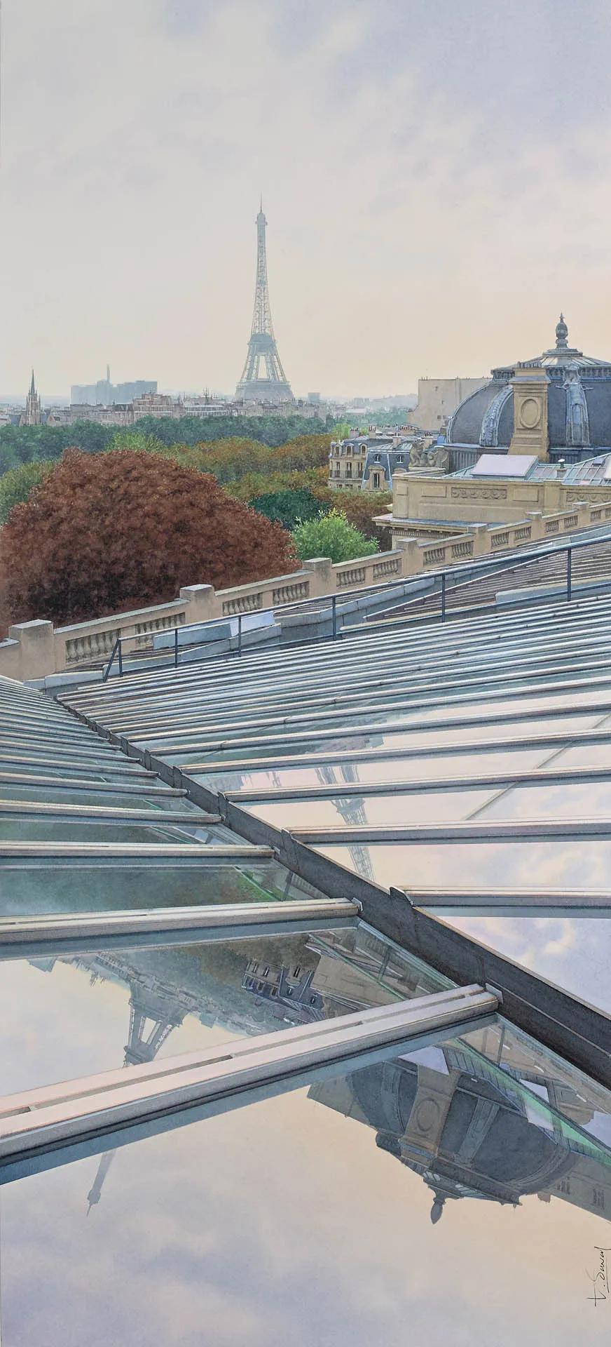 Thierry Duval, a watercolor painter in Paris, France - iMedia