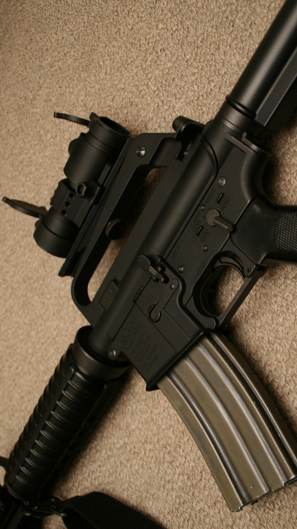 CAR-15 assault rifle, a beautiful and reliable weapon - iMedia
